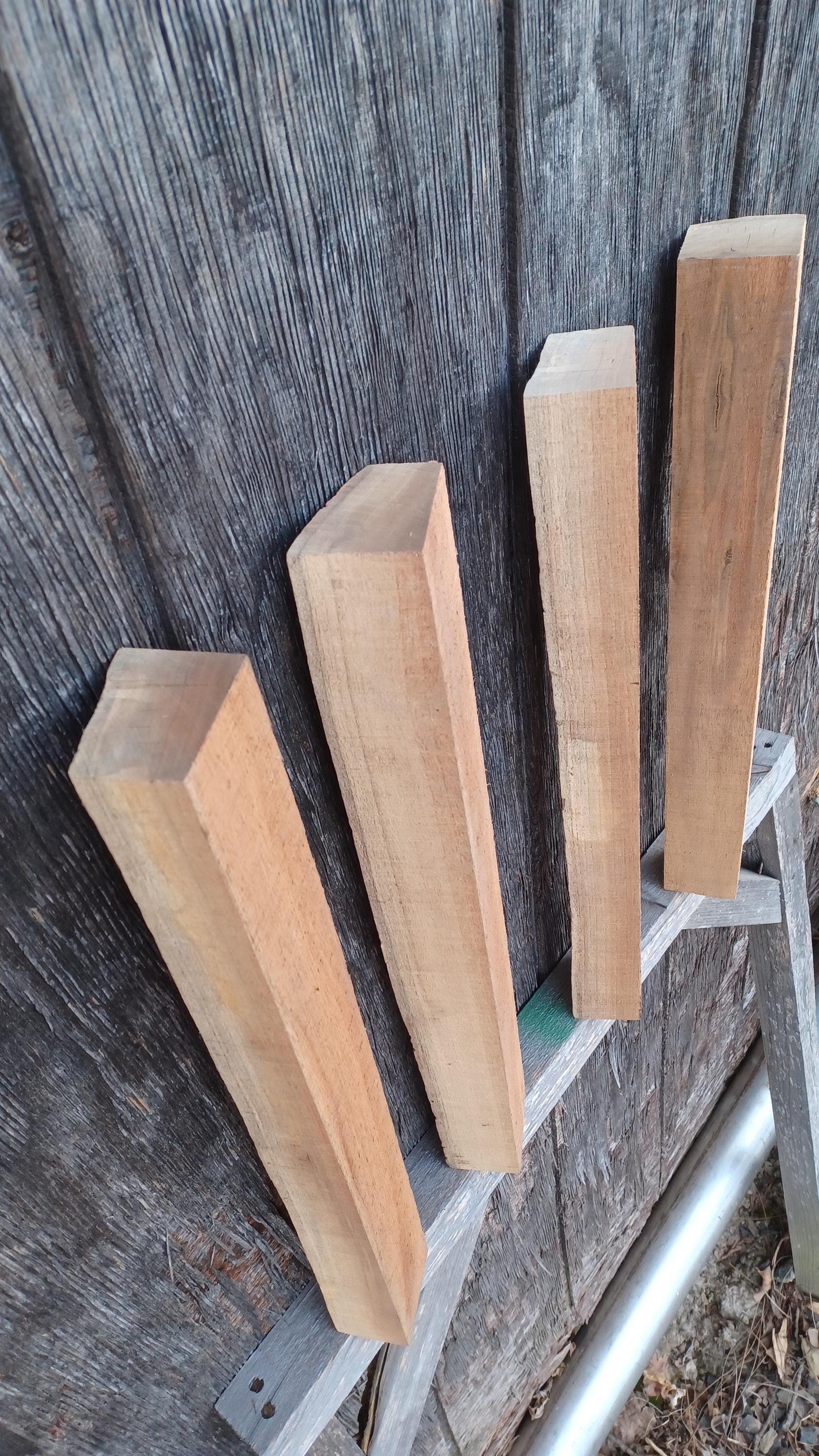 Black Walnut Table Legs - Etsy