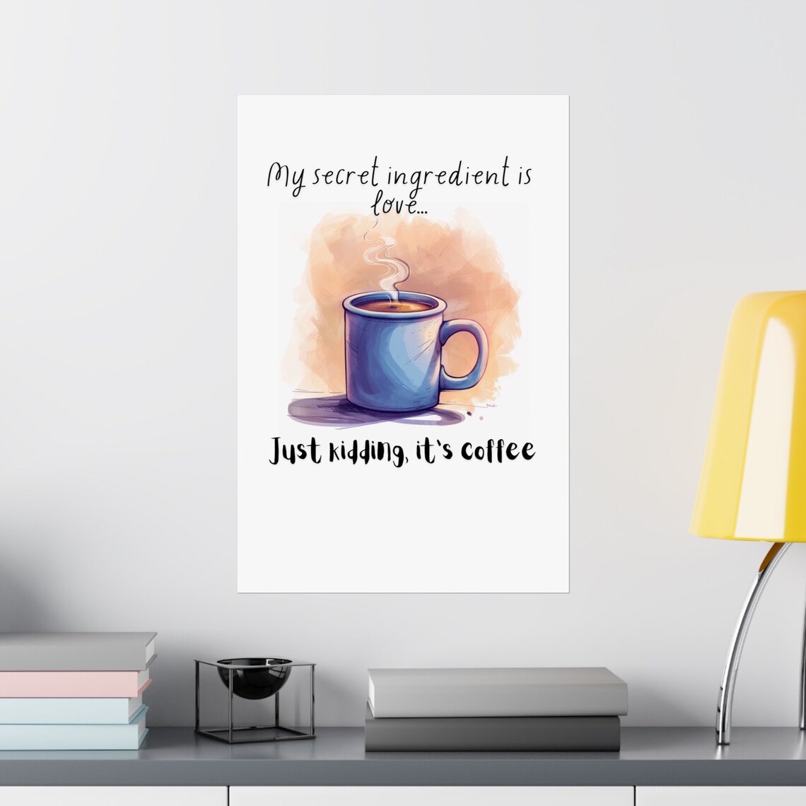 Coffee Poster, Coffee Pun Poster, Minimalist Poster, Matte Poster - Etsy