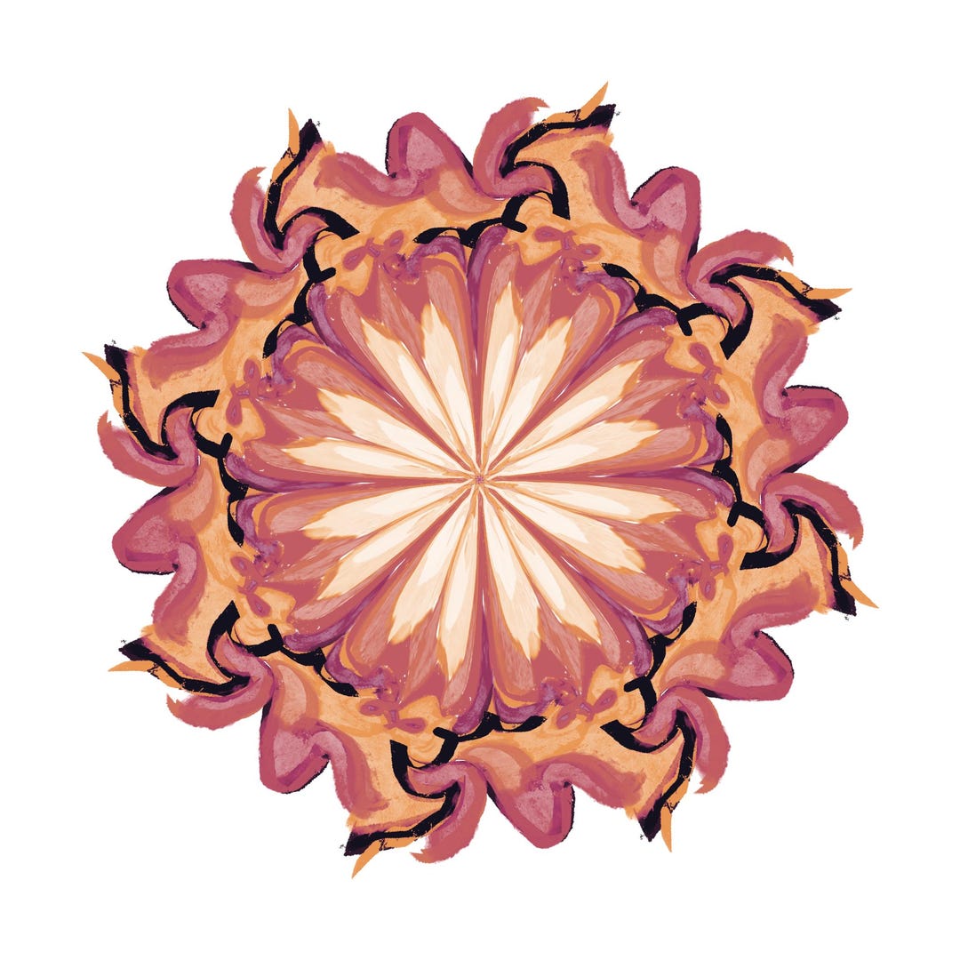 Alchemical Transmutation Mandala: Wall Decor, Mandala Art, Mandala Deco ...