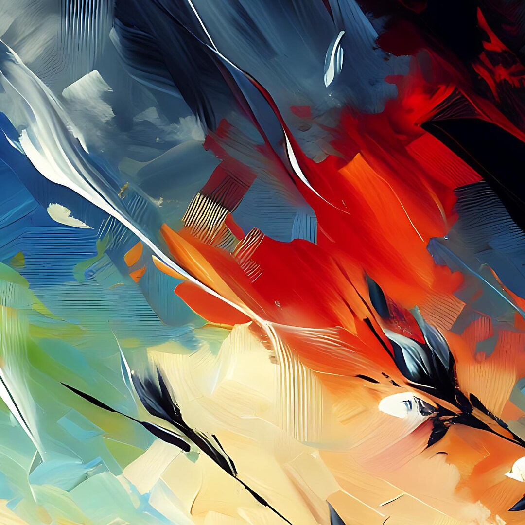 Abstract Art Print, Instant Download, Modern Abstract Wall Art, High ...
