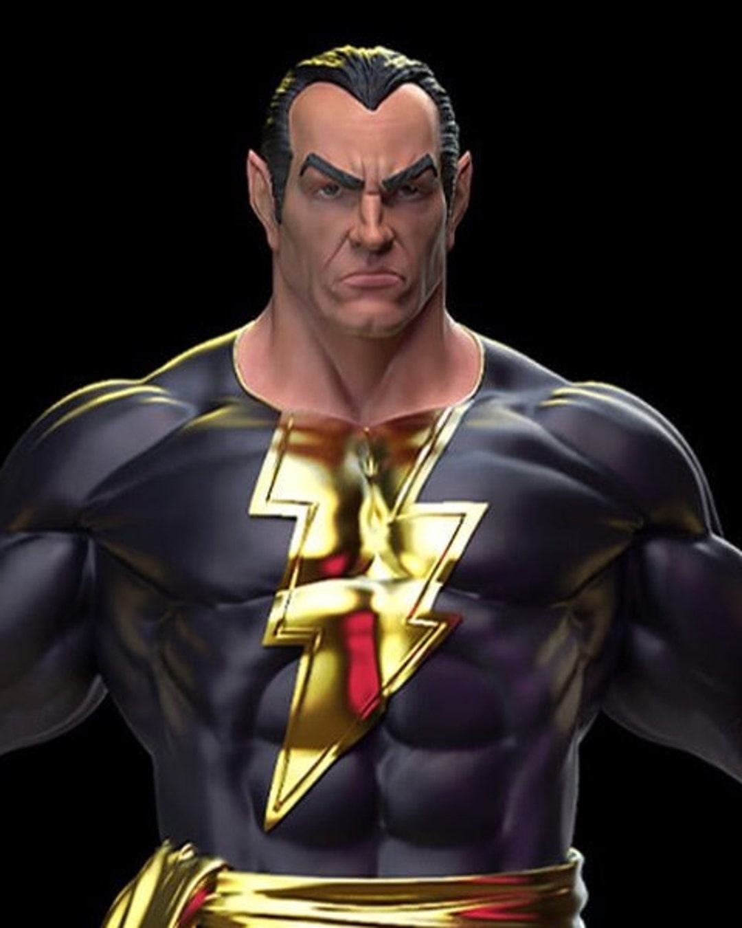 Black Adam STL File for 3D Printing High-quality Digital Download - Etsy
