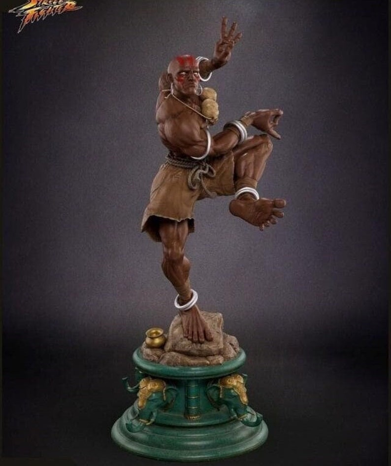 Dhalsim 8K STL Files High-resolution 3D Print Models Street Fighter ...