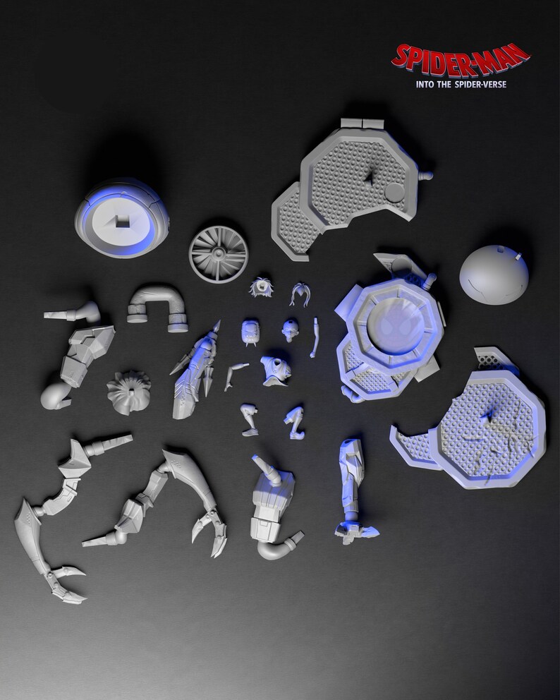 Peni Parker 8K STL Files High-resolution 3D Print Models Spider-man ...