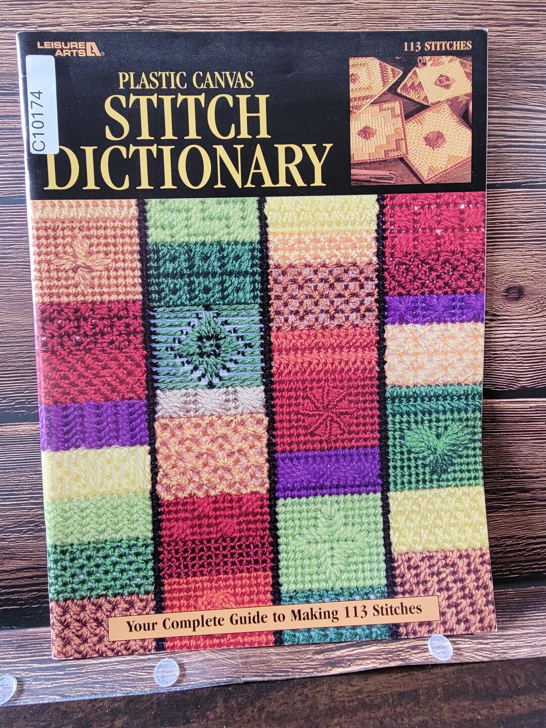 Plastic Canvas Stitch Dictionary - 41 Page Cross Stitch Booklet - Etsy