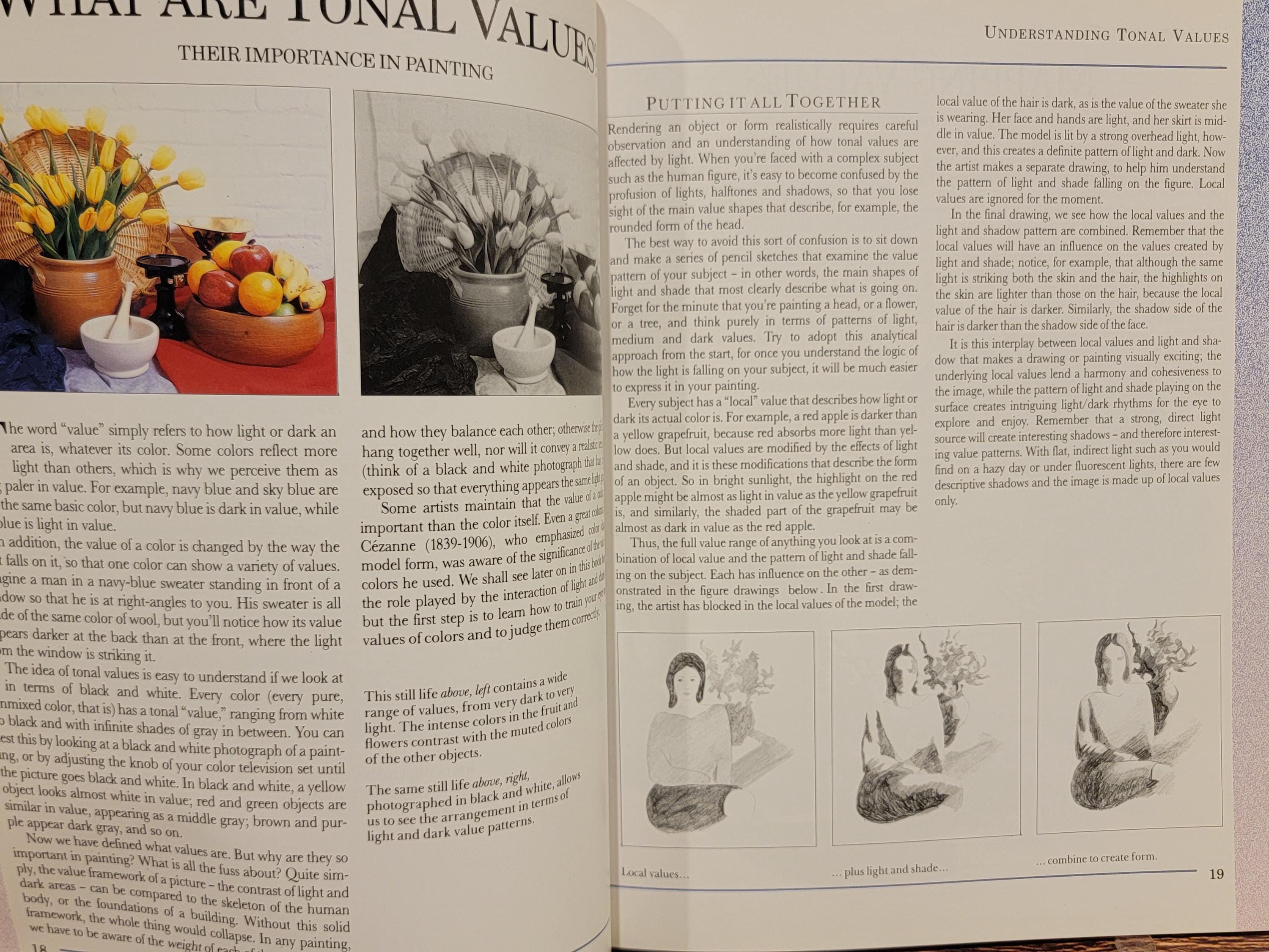 Tonal Values - Painting Techniques Book - Etsy