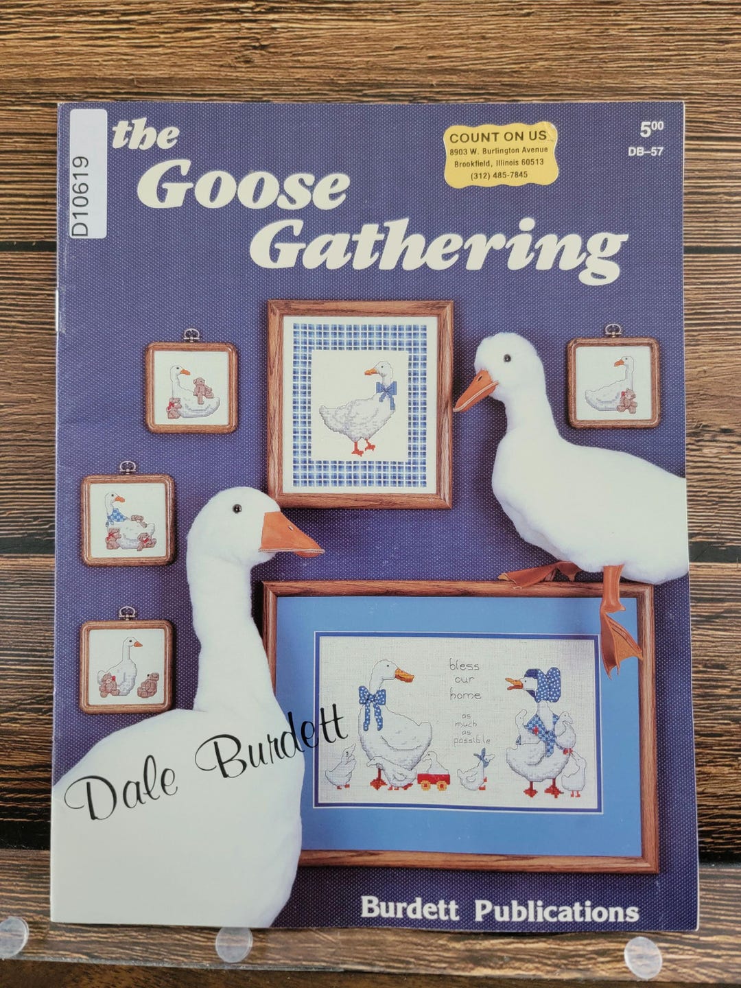 The Goose Gathering - 20 Page Cross Stitch Booklet - Etsy
