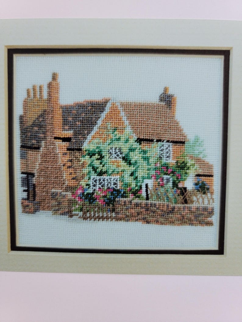 John Milton's Cottage (english Cottages)- 4-page Cross Stitch Chart - Etsy