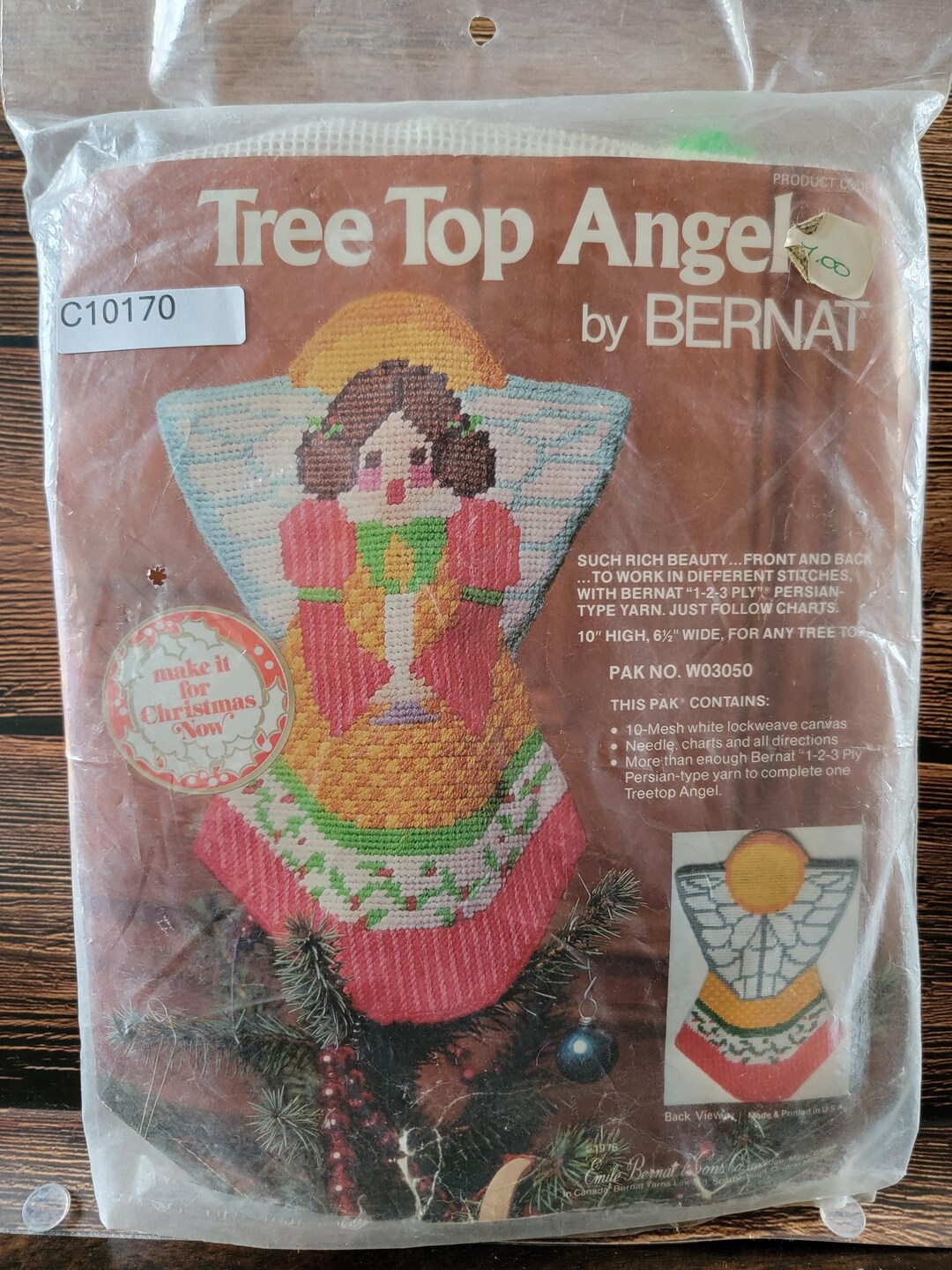 Tree Top Angel - Christmas Craft Chart - Etsy
