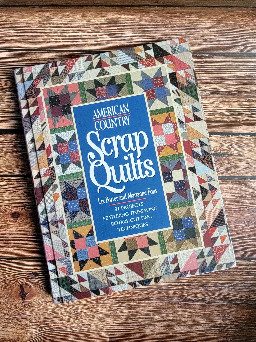 Scrap Quilts - 1995 Hard Cover Book - Etsy