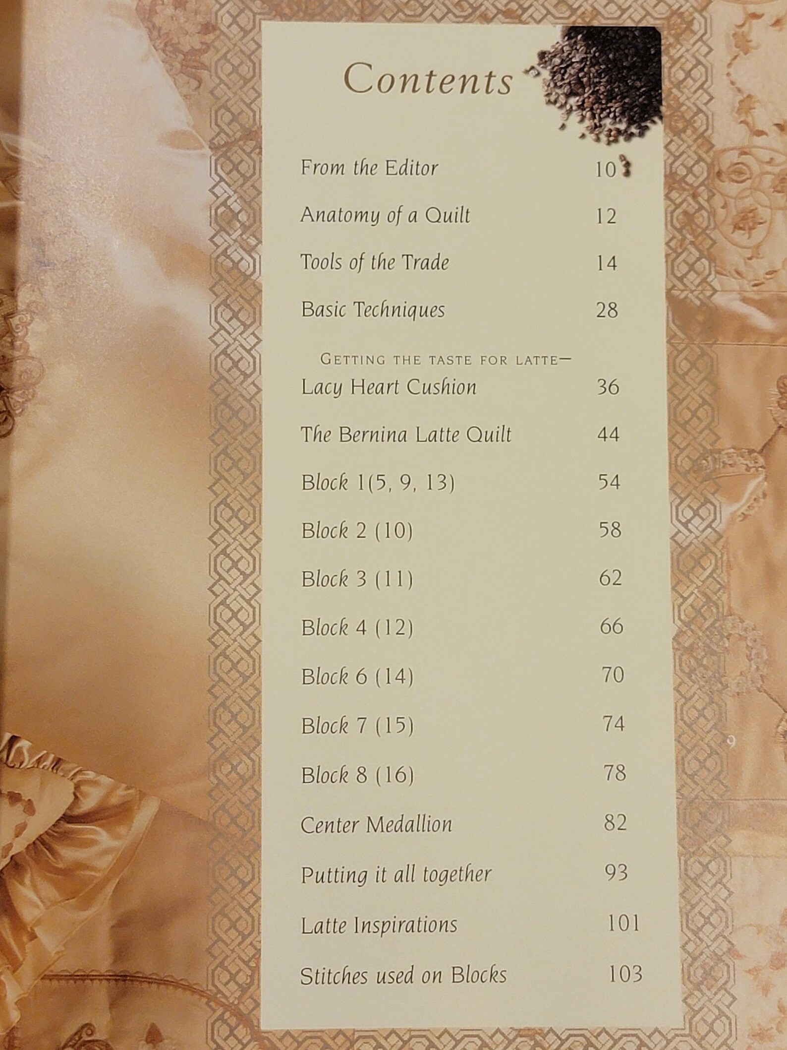 Latte Quilt - Quilting Techniques & Patterns Book - Etsy