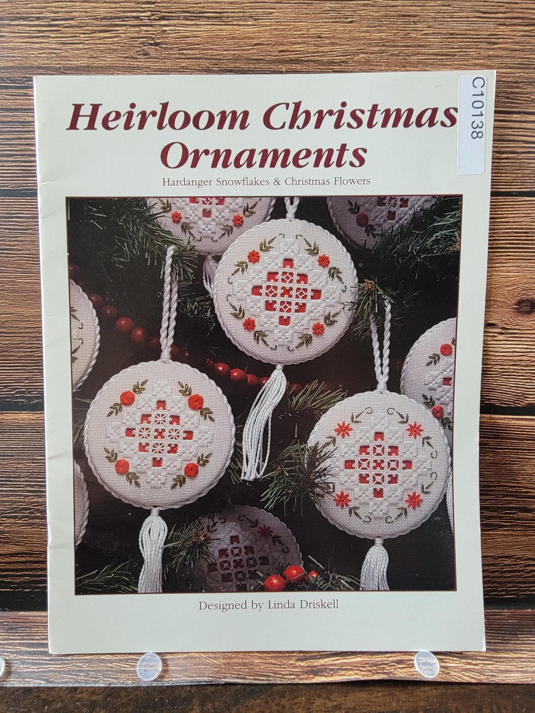 Heirloom Christmas Ornaments - Christmas Hardanger Pattern Booklet - Etsy