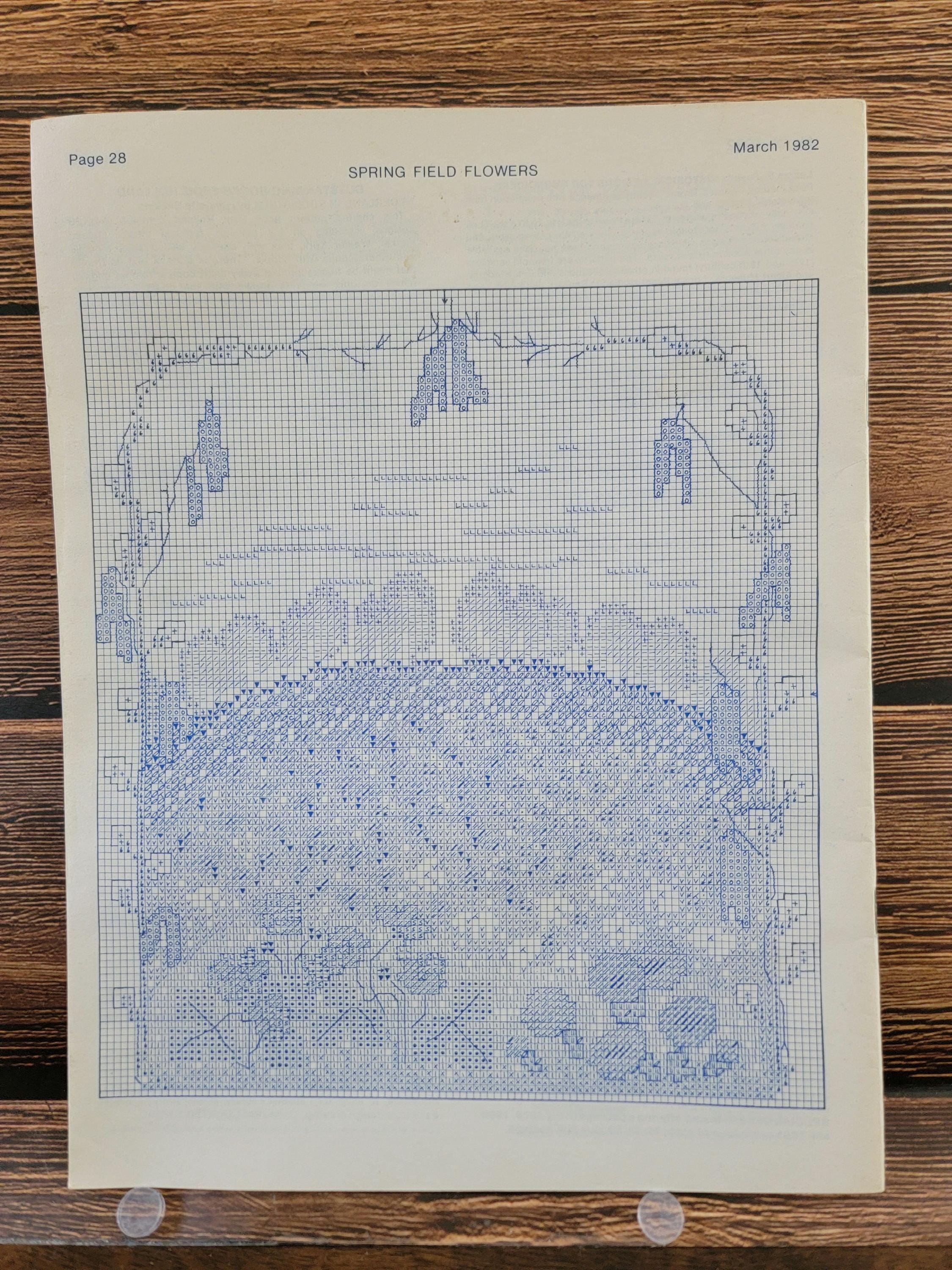 Counted Thread - Cross Stitch Booklet - Etsy