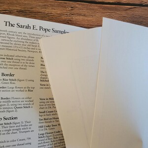 The Sarah E. Pope Sampler Cross Stitch Pattern - Etsy