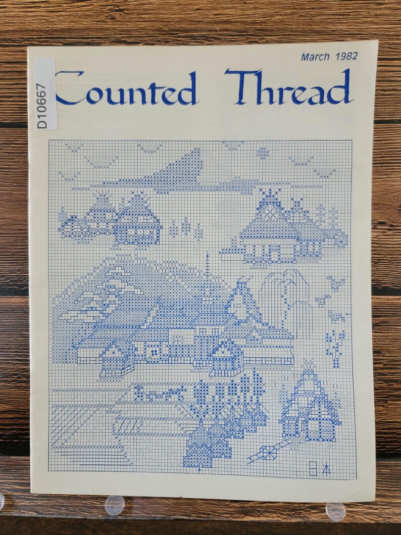 Counted Thread - Cross Stitch Booklet - Etsy