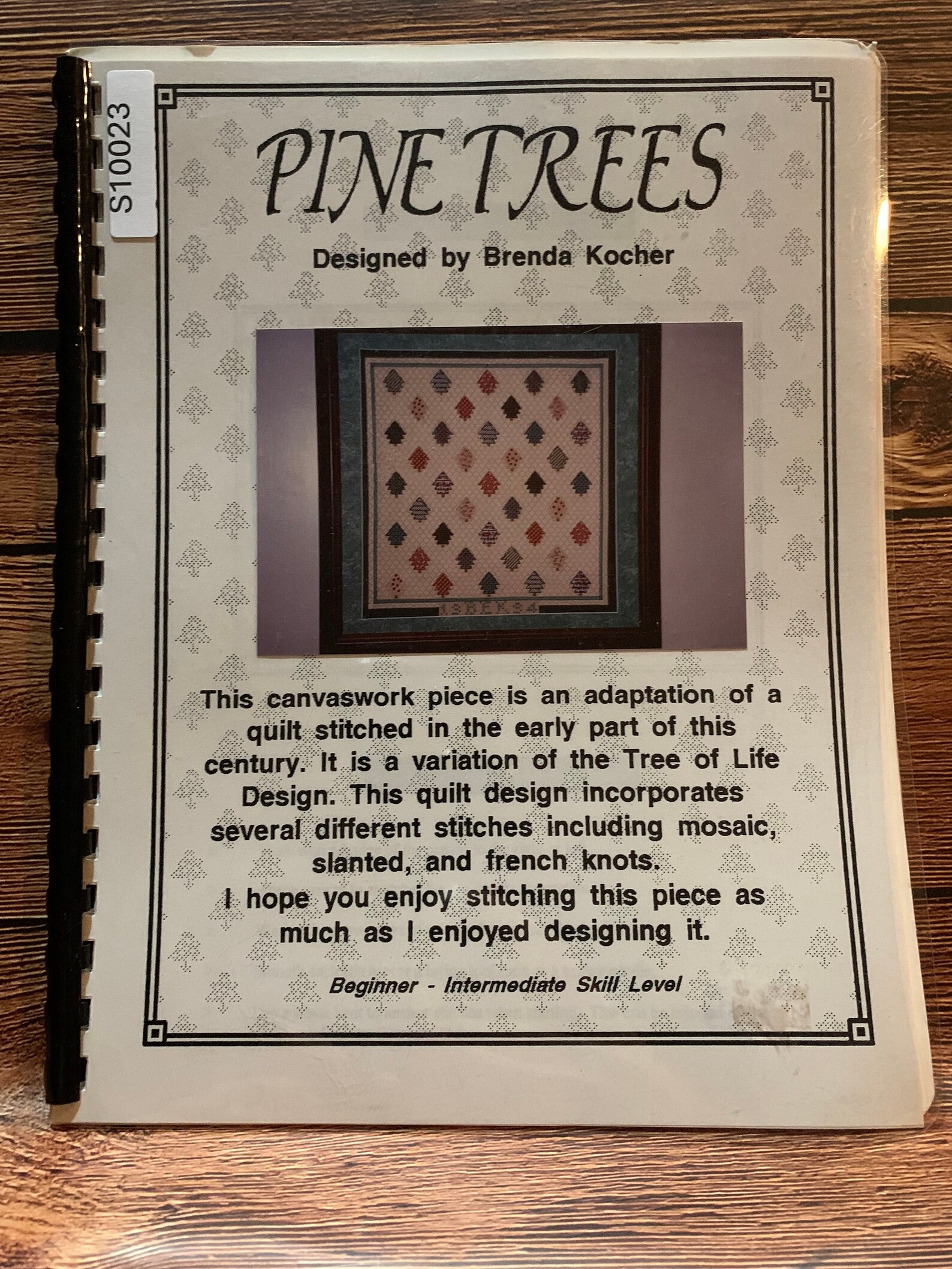 Pine Trees - 1990s Spiral Book - Etsy