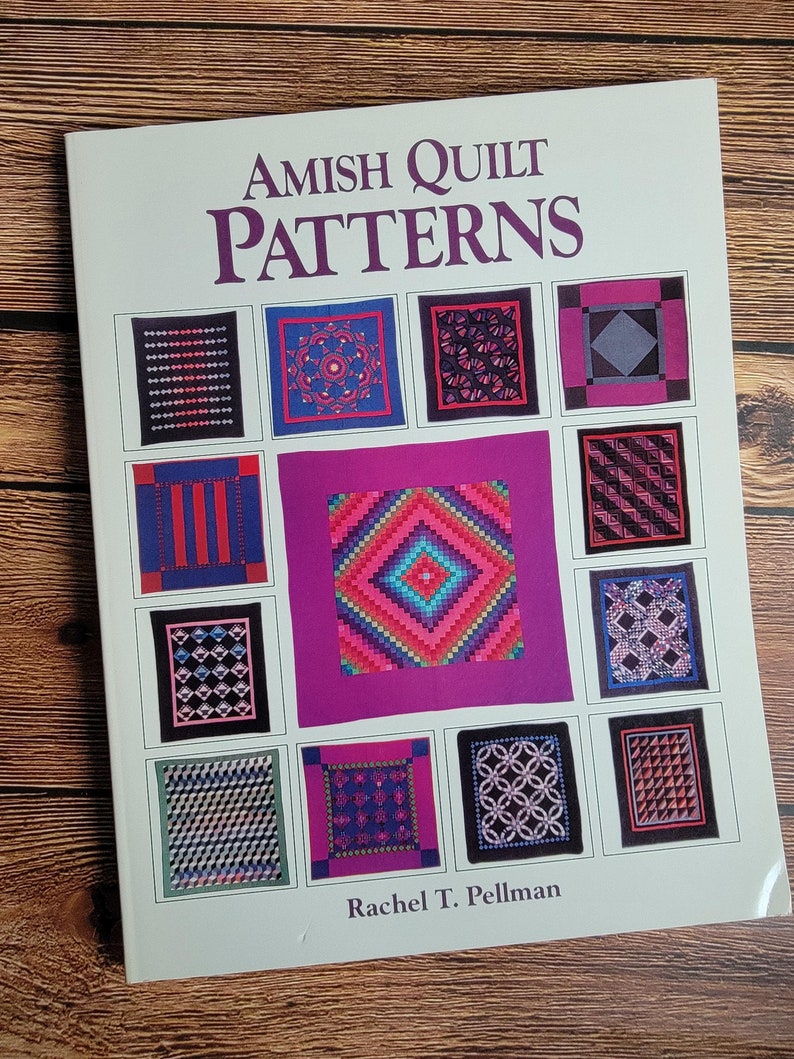 Amish Quilt Patterns Book - 1984 Book - Etsy