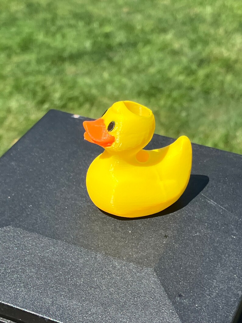3D Printed Rubber Duck Straw Topper Stanely Cup - Etsy
