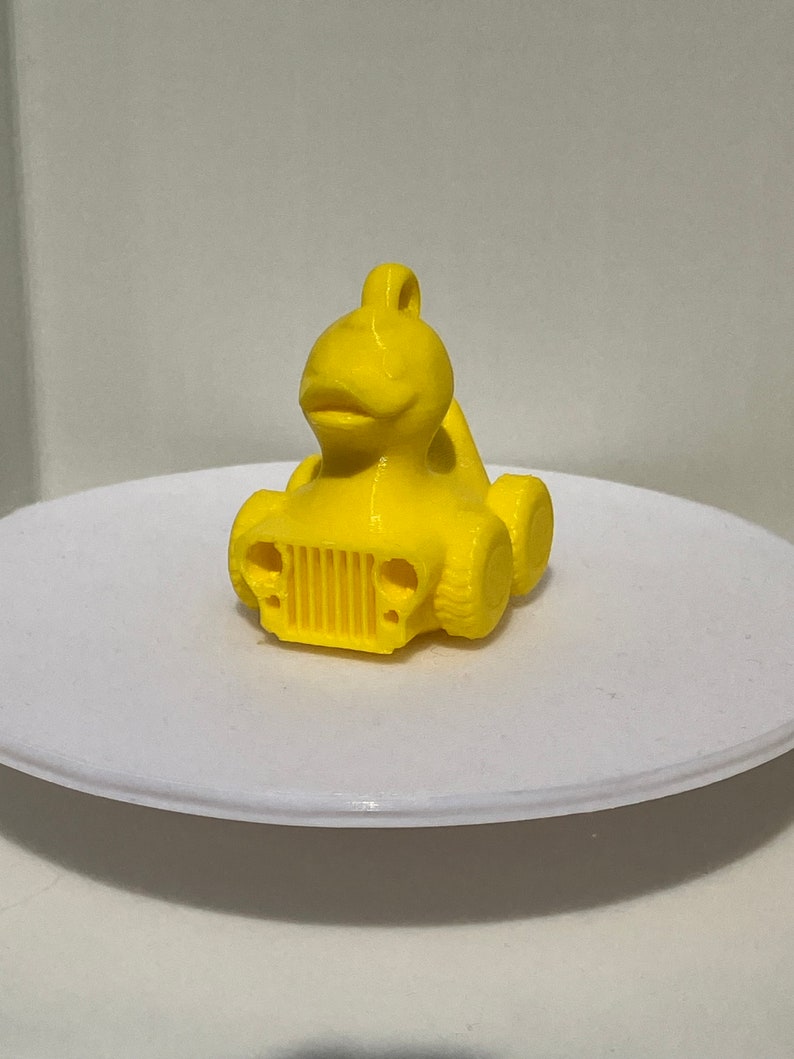 Jeep Duck Keychain 3D Printed Jeep Wrangler Duck - Etsy