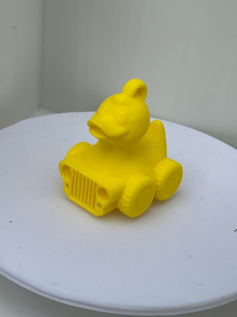 Jeep Duck Keychain 3D Printed Jeep Wrangler Duck - Etsy