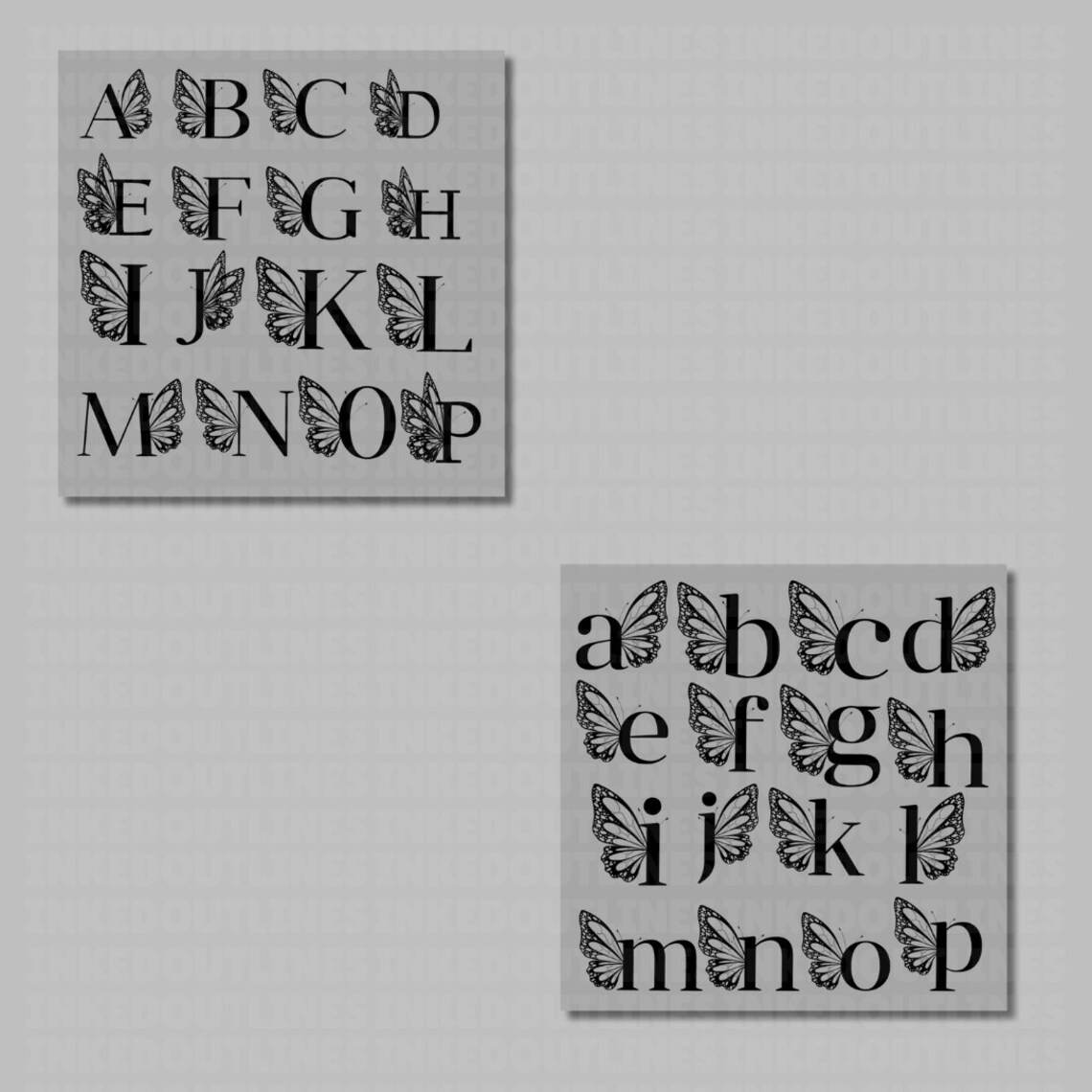 111 Butterfly Flash Tattoo Design Bundle, Tattoo Stamps, Digital ...