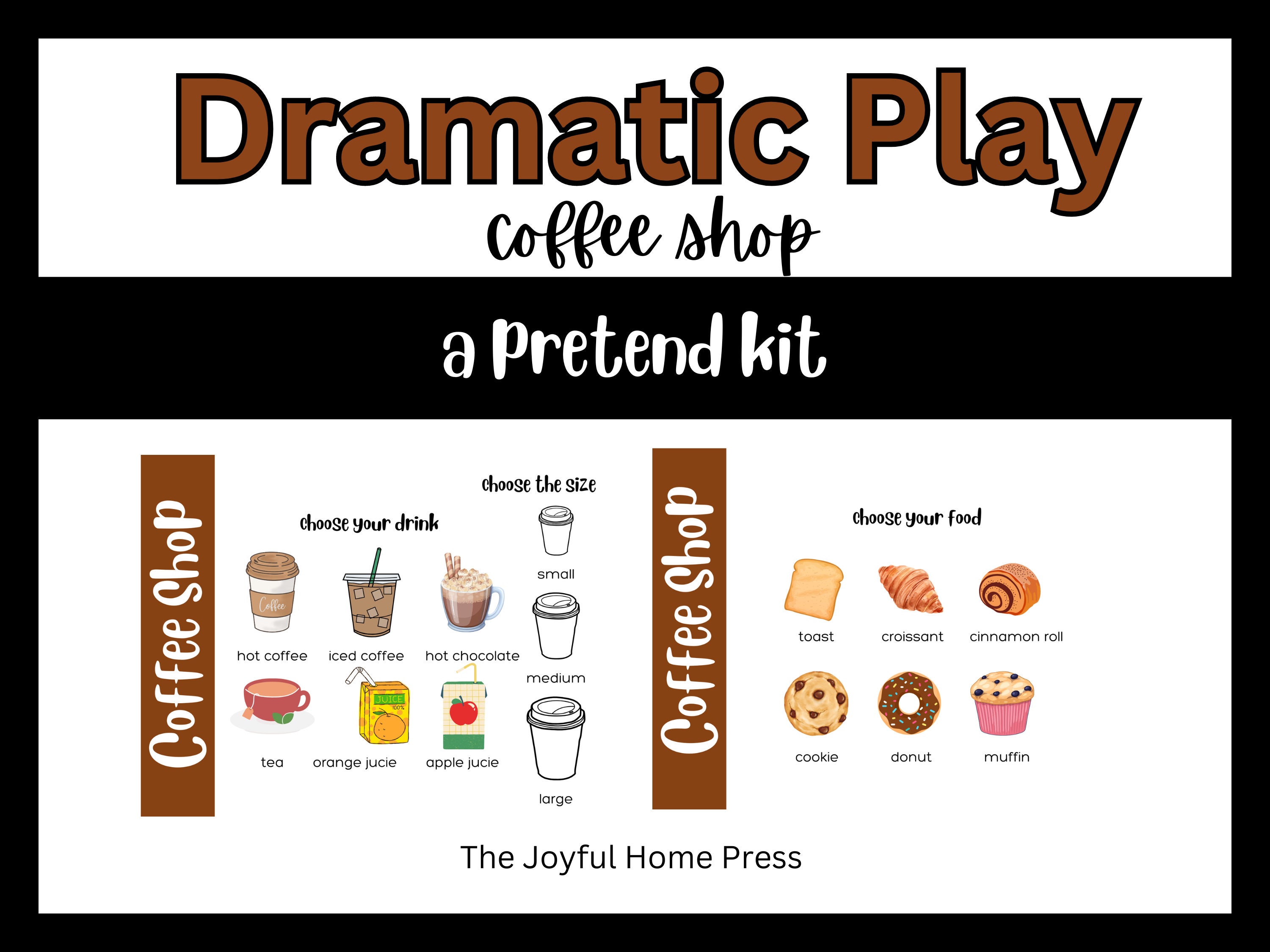 Dramatic Play Activity, Coffee Shop, Social Interaction and Learning ...