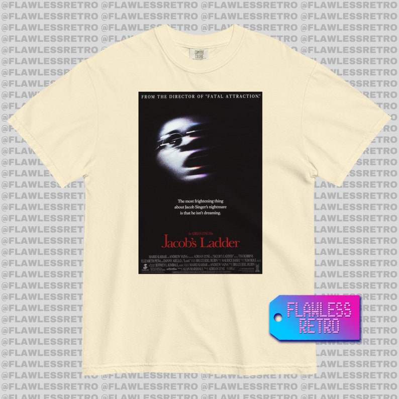 JACOB'S LADDER 90s Retro Cult Classic Horror Movie T-shirts Retro ...