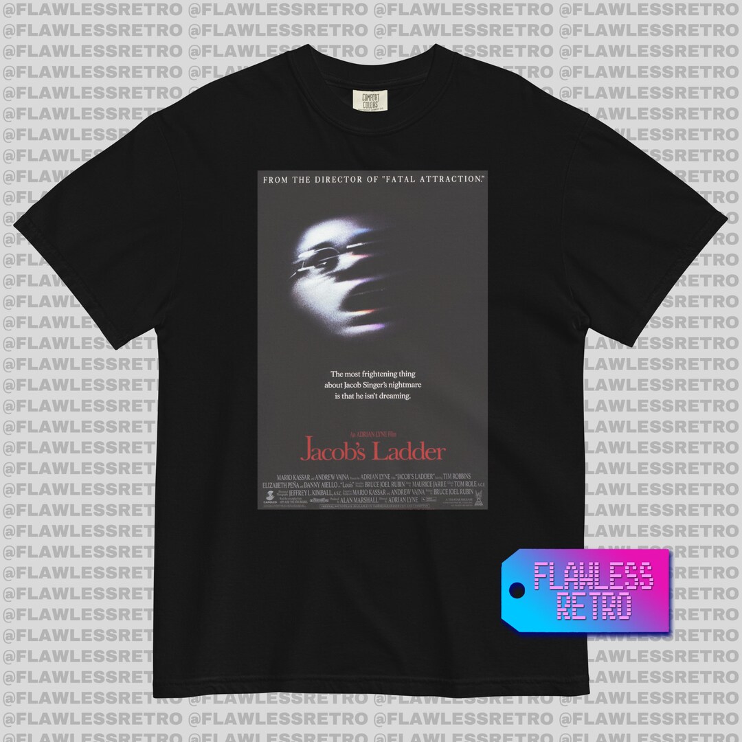 JACOB'S LADDER 90s Retro Cult Classic Horror Movie T-shirts Retro ...