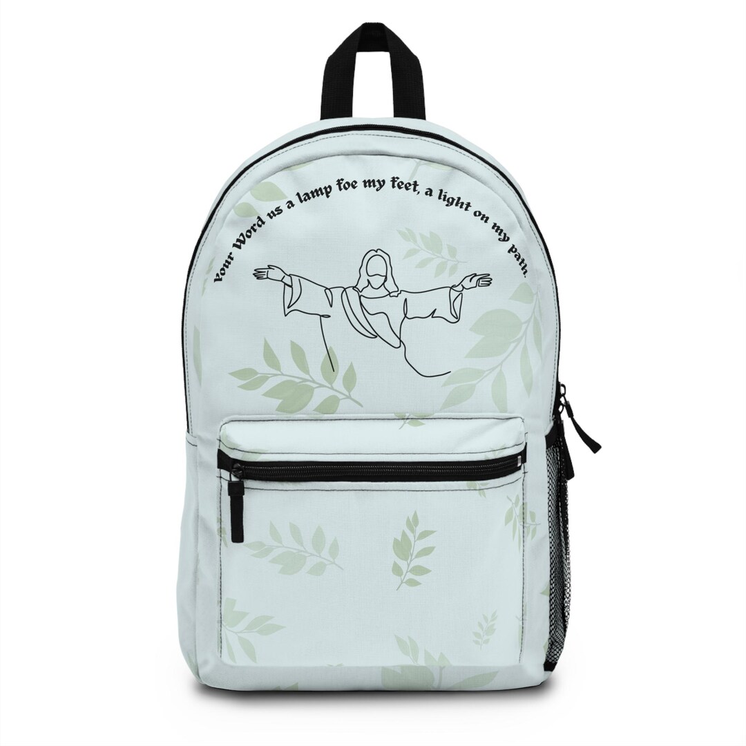 Christian Backpack, Religious Backpack, Faith-based Bag, Bible School ...