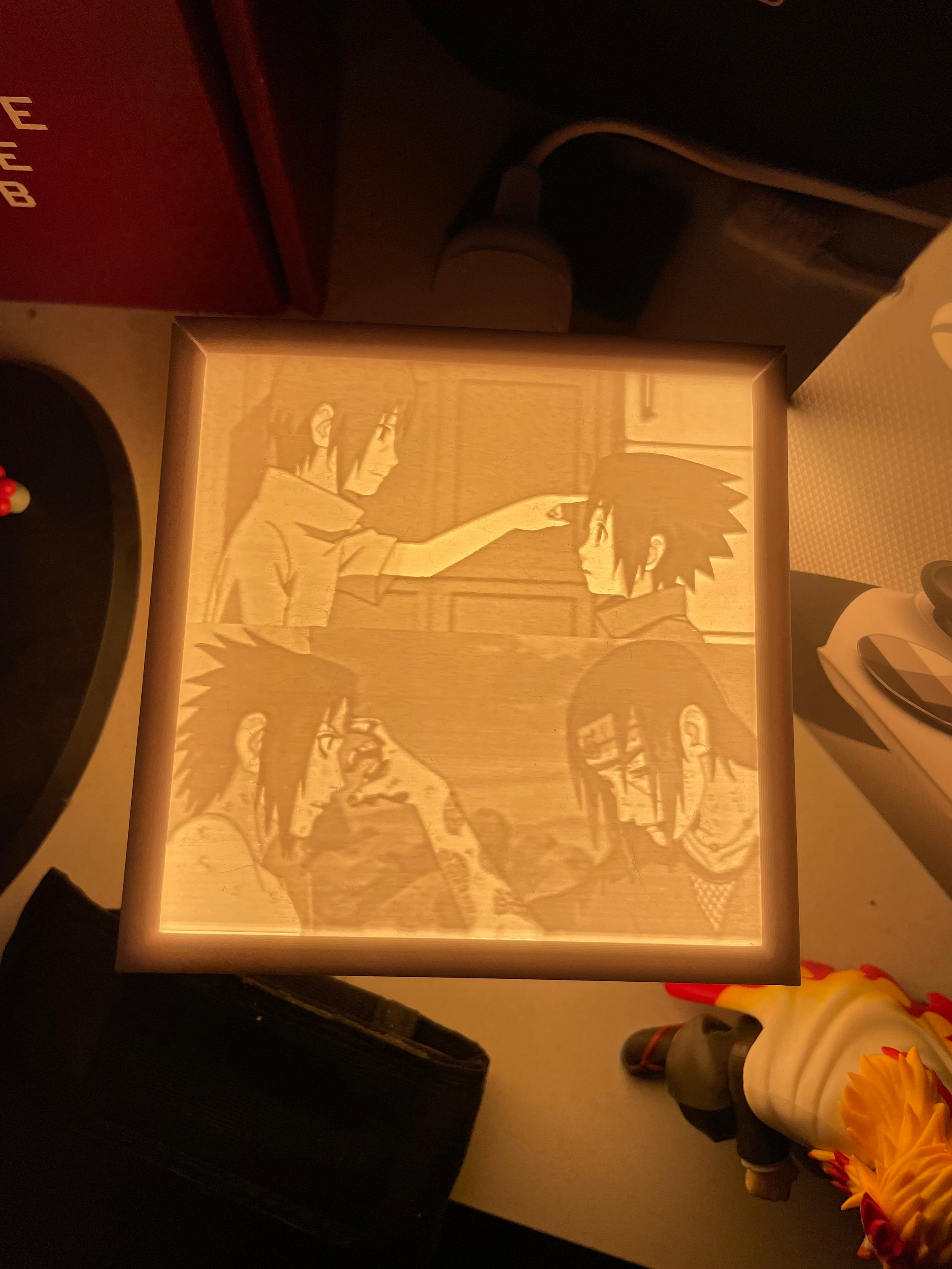 Custom 3D Printed Light Box, Home Decor, Gift, Decoration, Nightlight ...