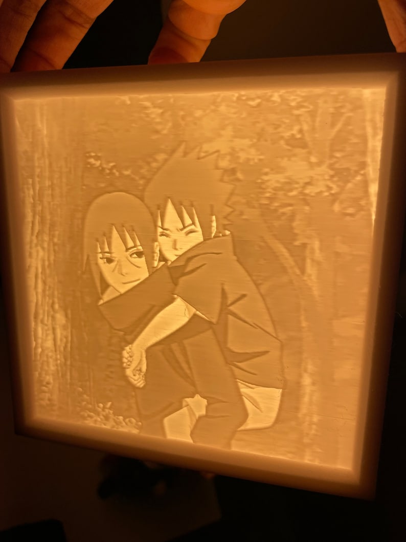 Custom 3D Printed Light Box, Home Decor, Gift, Decoration, Nightlight ...