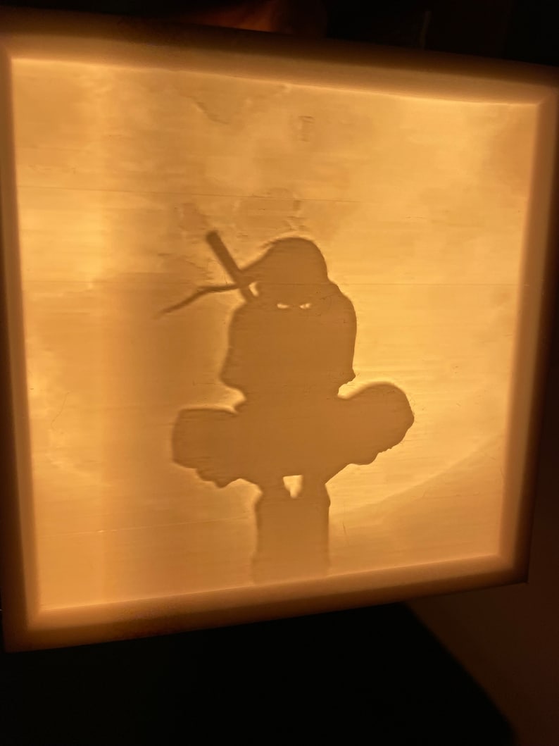 Custom 3D Printed Light Box, Home Decor, Gift, Decoration, Nightlight ...