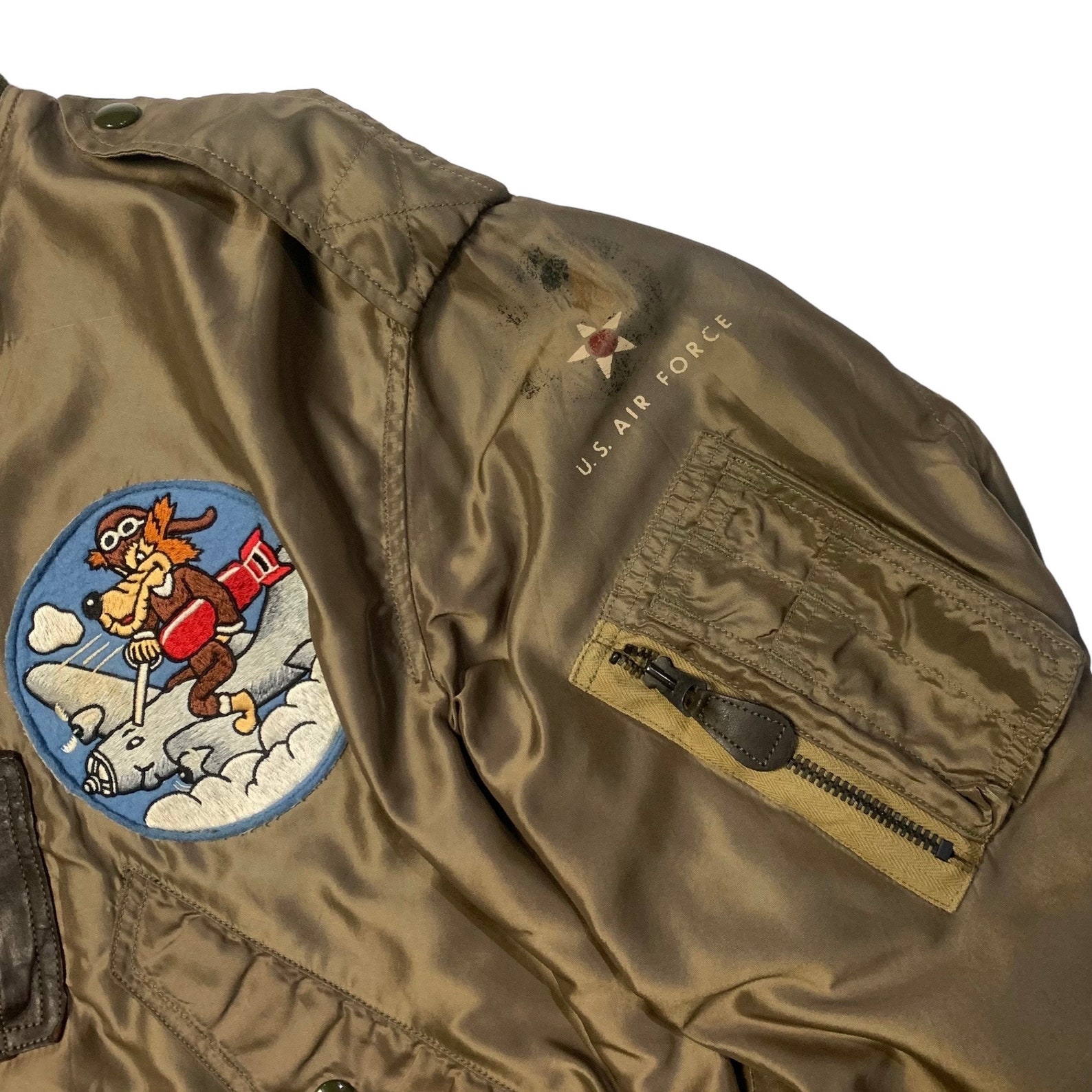 Vintage the Real Mccoys L-2 Flying Light Bomber Jacket - Etsy