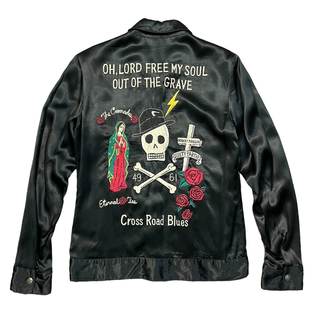 Wacko Maria Crossroad Blues Eric Johnson Reversbile Jacket Embroidery - Etsy