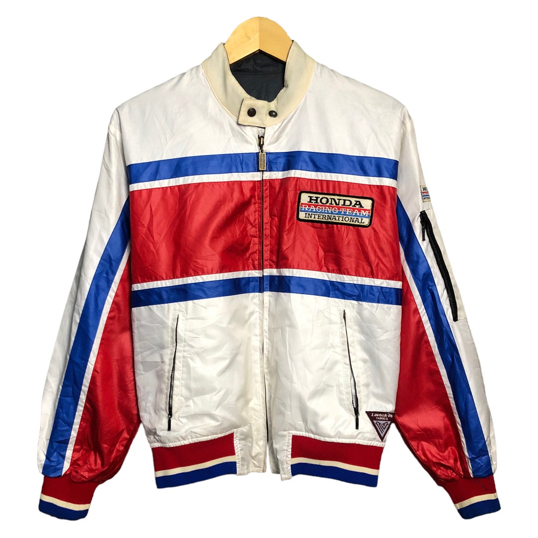 Vintage Honda Racing Team International Colorblock Reversible Jacket - Etsy