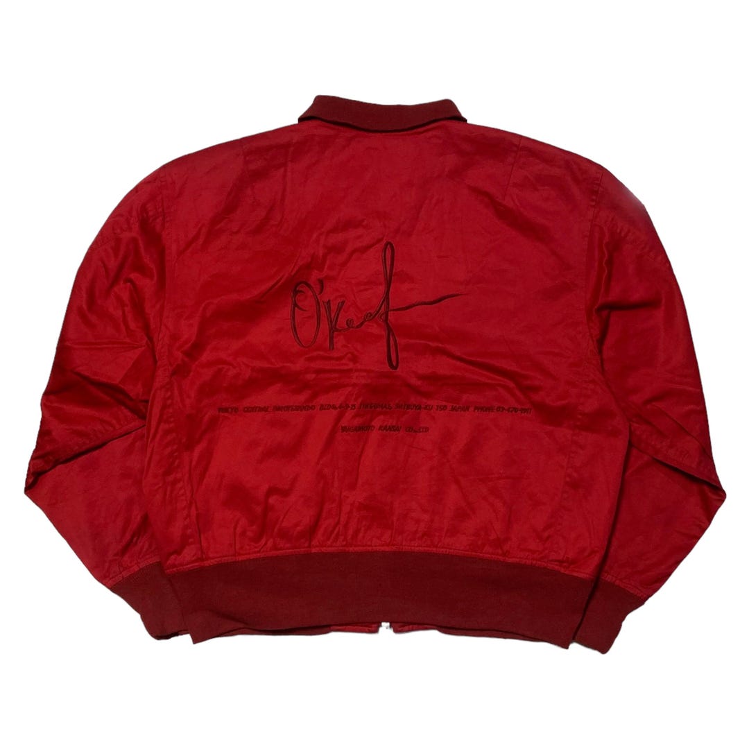 Vintage Kansai Yamamoto Embroidery Bomber Jacket - Etsy