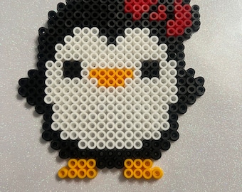 Penguin Perler Bead Pattern - Etsy