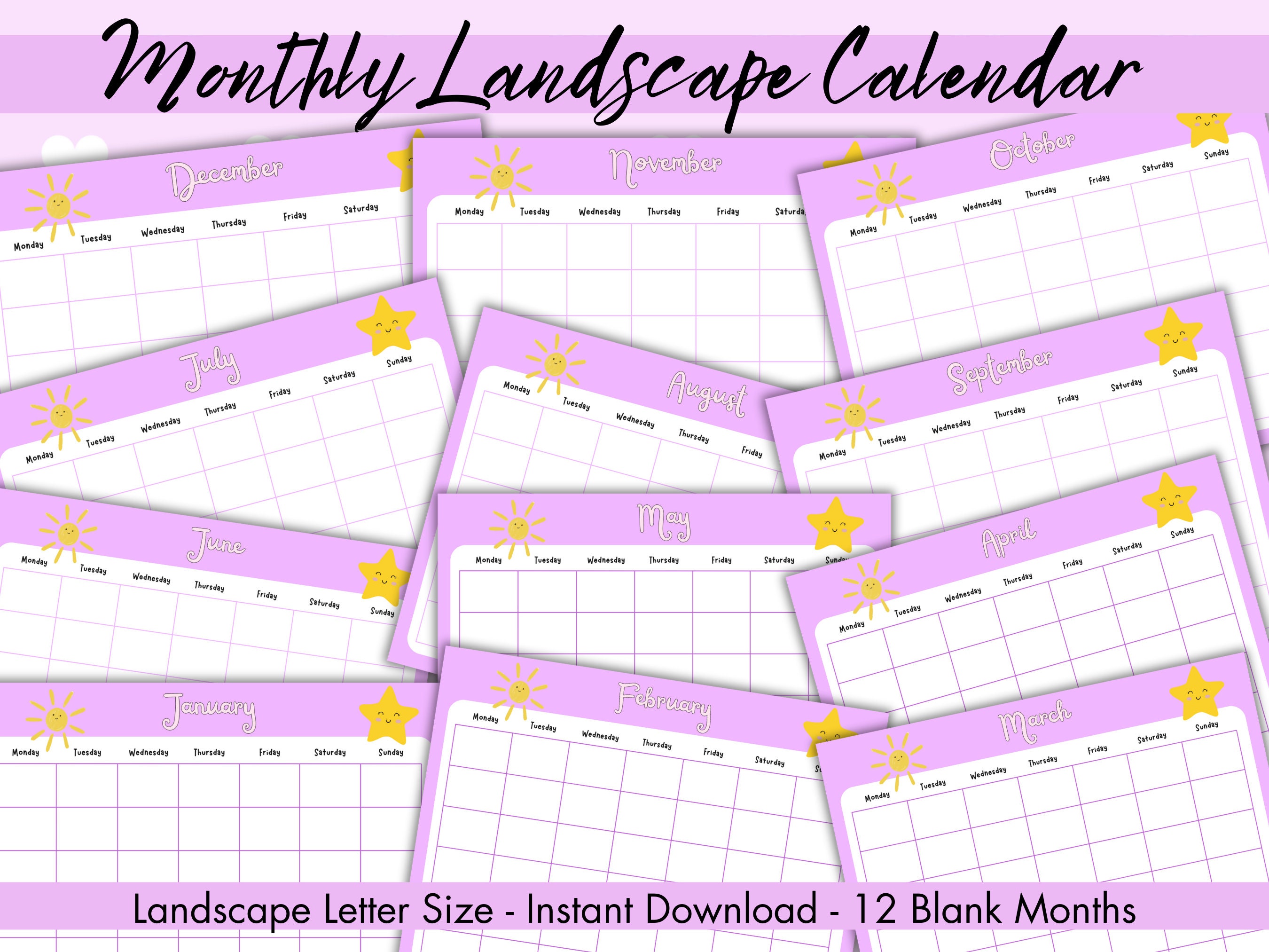 Printable Kids Chore Chart - Purple - Etsy