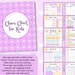 Printable Kids Chore Chart - Purple - Etsy
