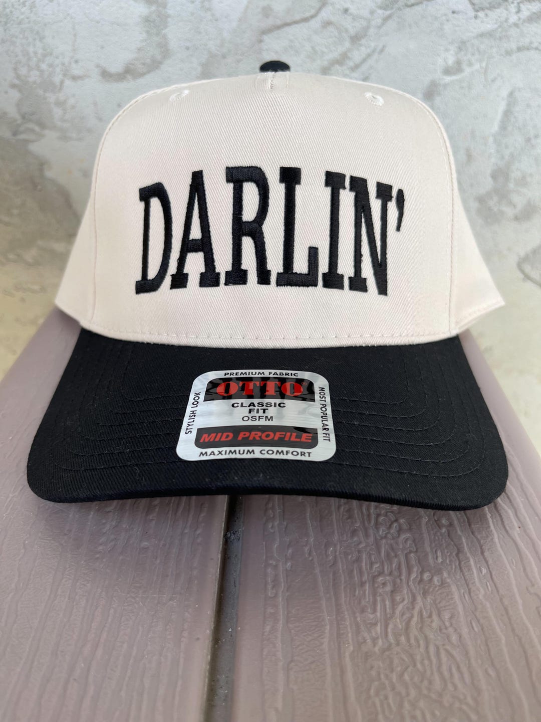 Darlin’ Embroidered Cap - Etsy