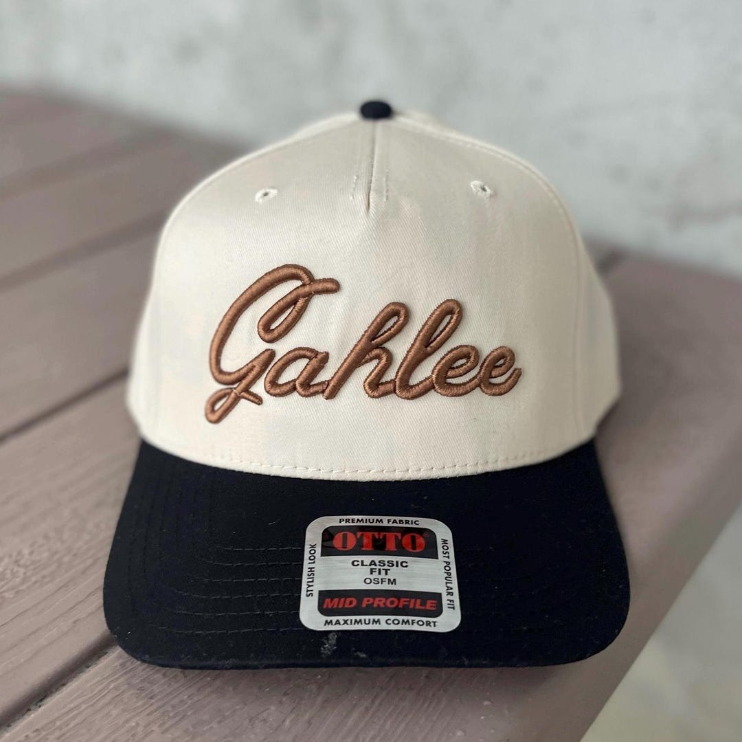 Gahlee Embroidered Puff Hat - Etsy