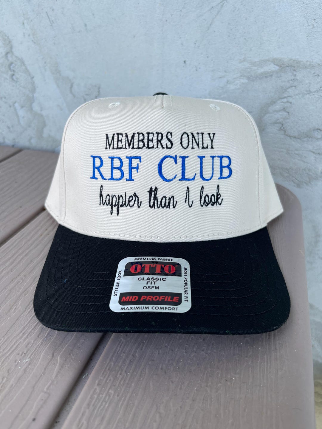 RBF Club Embroidered Cap - Etsy