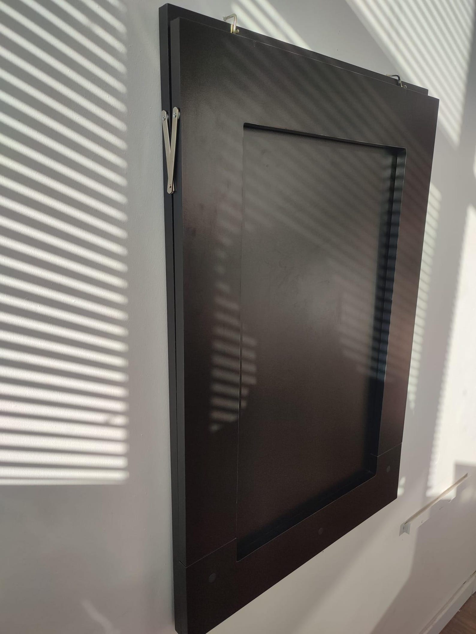 Specially Designed Framed Murphy Table, Wall Mounted Folding Table ...