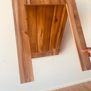 Specially Designed Framed Murphy Table, Wall Mounted Folding Table ...