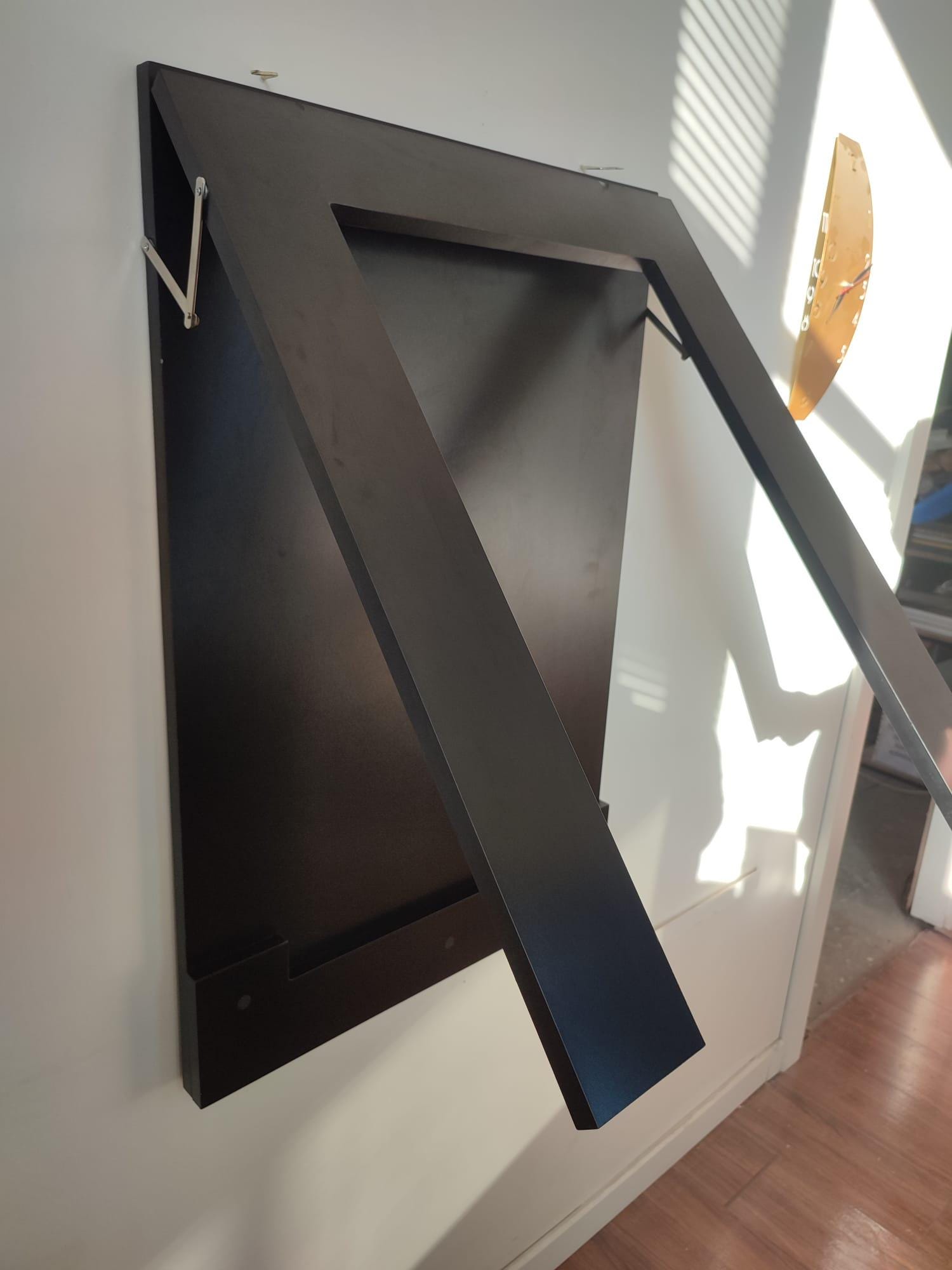 Specially Designed Framed Murphy Table, Wall Mounted Folding Table ...