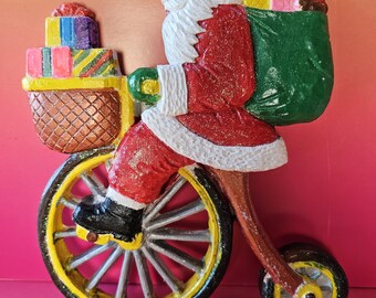 Santa Claus Plaster - Etsy