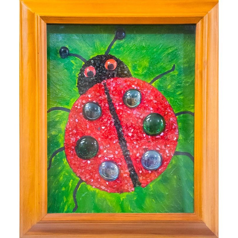 Ladybug Mosaic - Etsy