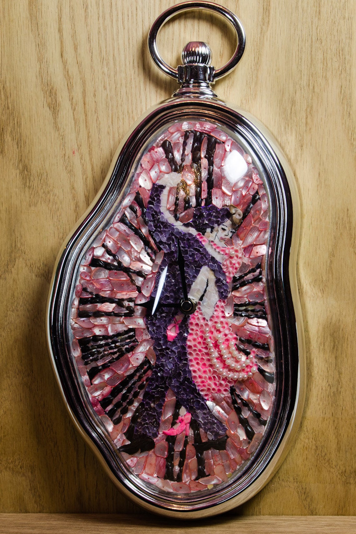 One of a Kind Handmade Melting and Working Wall Clock - Etsy