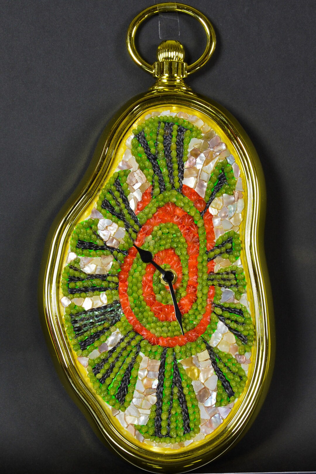 Unique Handmade Art Wall Clock With Modern Contemporary Natural ...