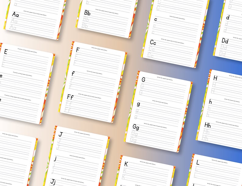 Alphabet Practice Writing Worksheets - Florida Abcs - Printable Digital ...