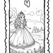 Coloring Pages With the Theme of Royal Princess, Coloring Books, Learn ...